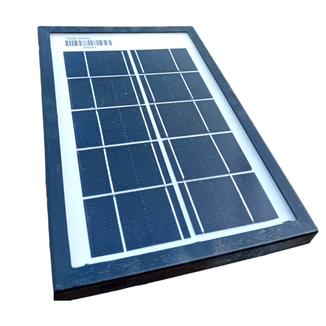 3W, 5V Saurally Solar Panel With 10ft Cable - Saurally Solar