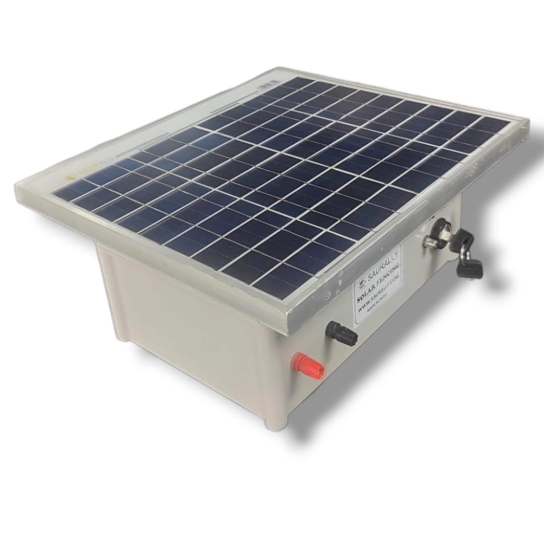 Saurally Solar Fencing Energiser Machine - Zatka Machine 12KV with ...